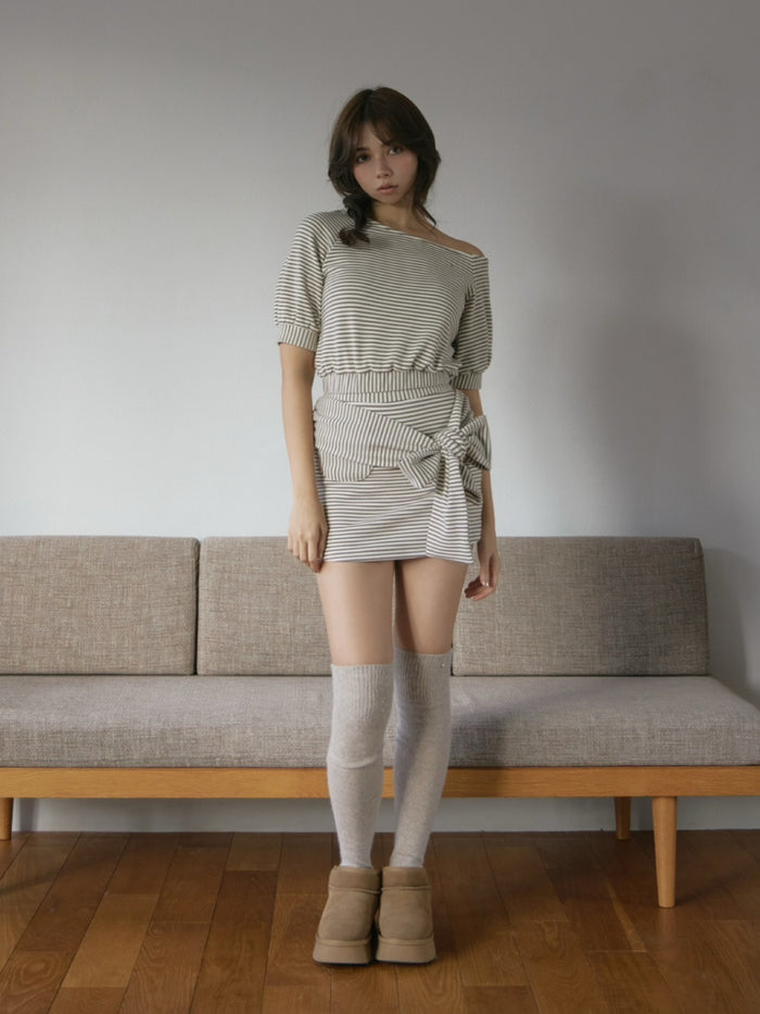 【ANDMARY】Connie ribbon set up