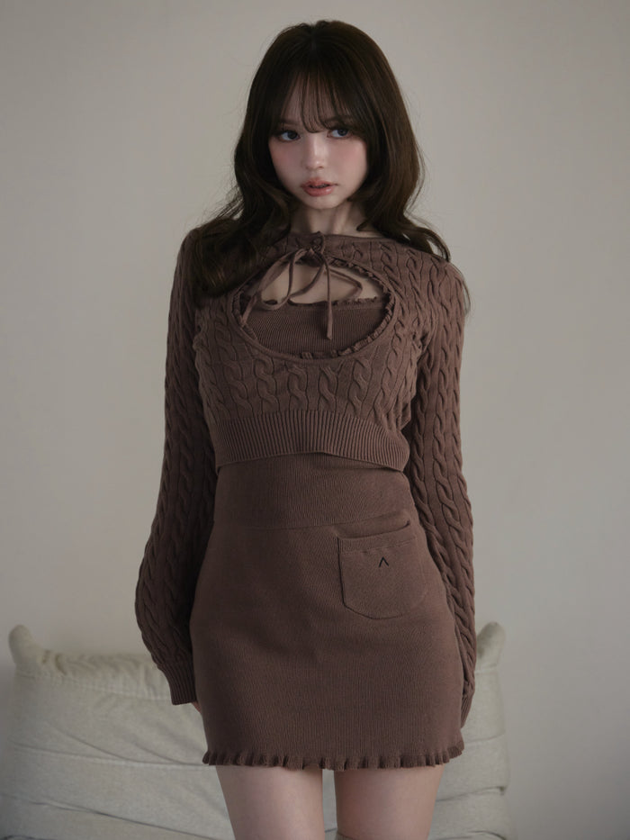 【ANDMARY】Emma ribbon set up